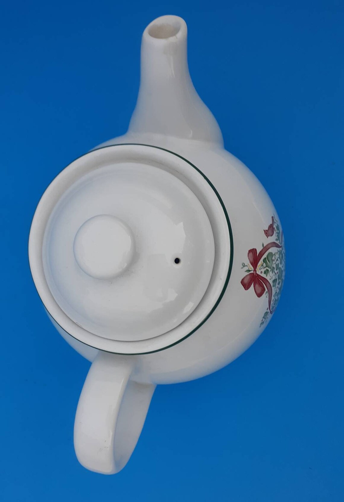 Corelle Christmas Ivy Coordinates Teapot Stoneware Vintage - Etsy