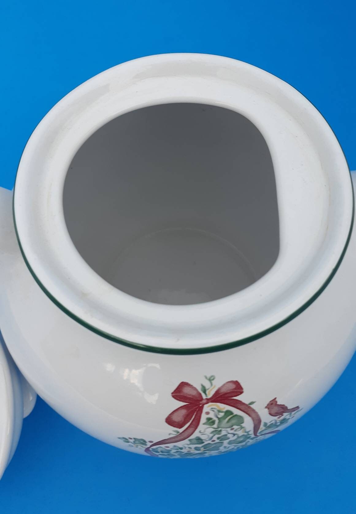 Corelle Christmas Ivy Coordinates Teapot Stoneware Vintage - Etsy