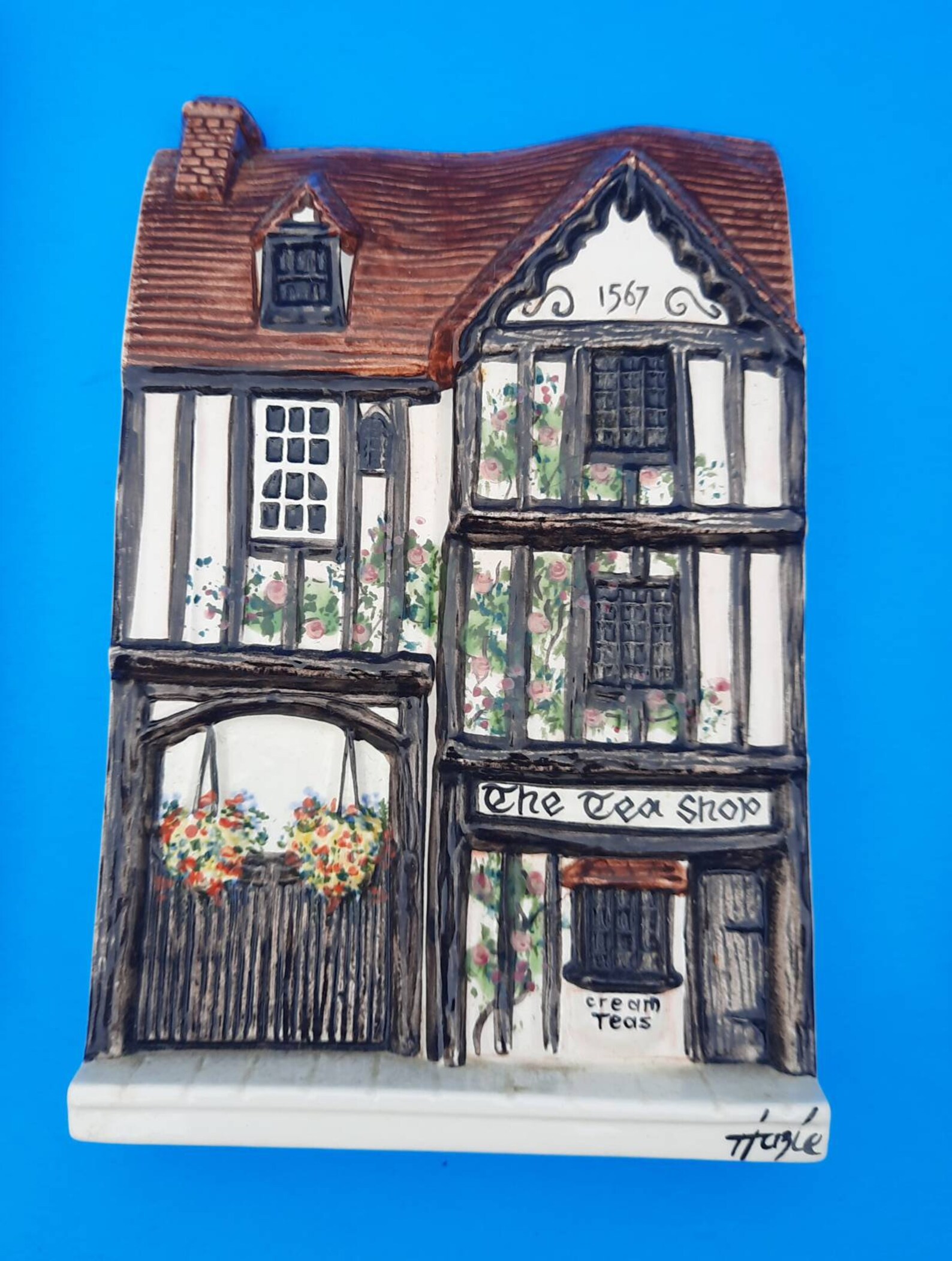 Hayle Ceramics A Nation of Shopkeepers Glass Wall Art England | Etsy