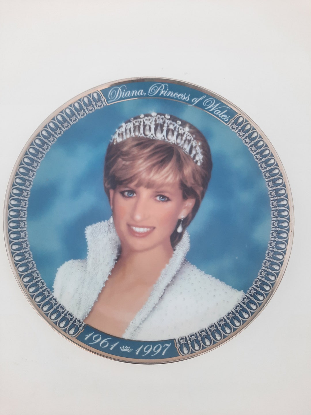 Princess Diana of Wales Decorative Plate Collectible Vintage - Etsy
