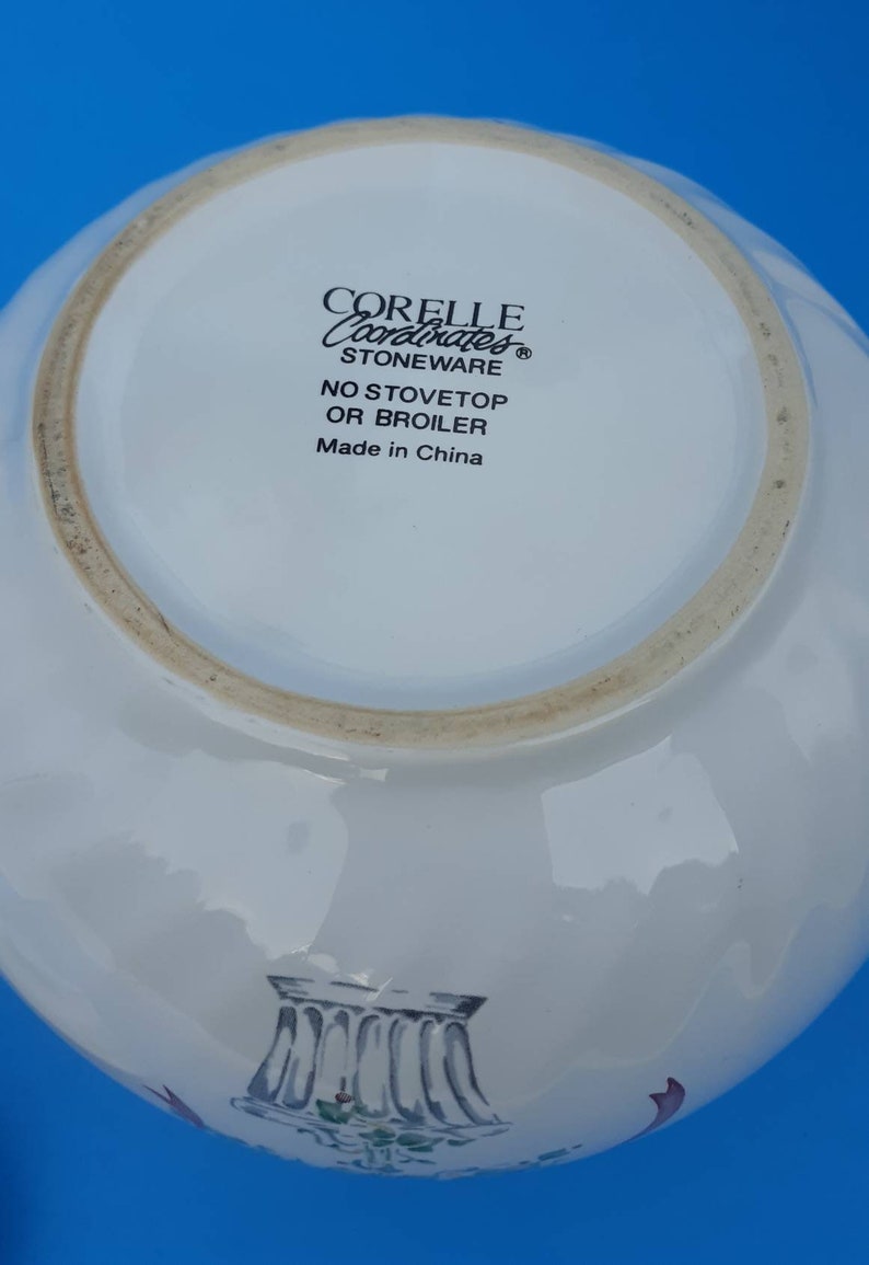 Corelle Christmas Ivy Coordinates Teapot Stoneware Vintage - Etsy