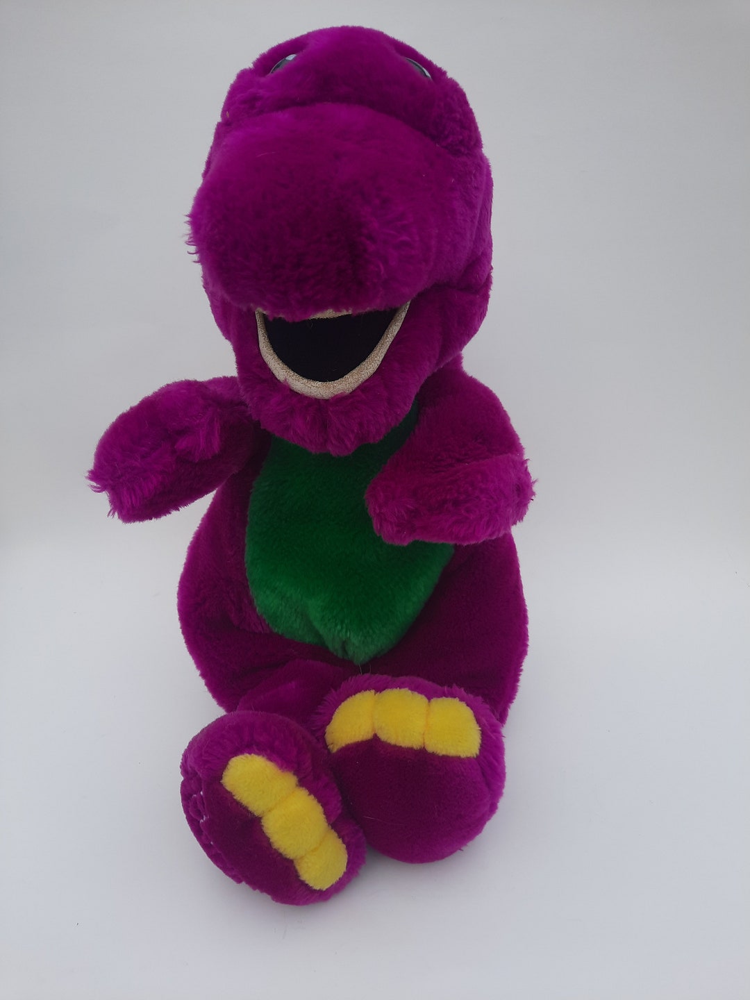 Vintage Barney Stuffed Animal 1998 Collectible Plush Vintage - Etsy