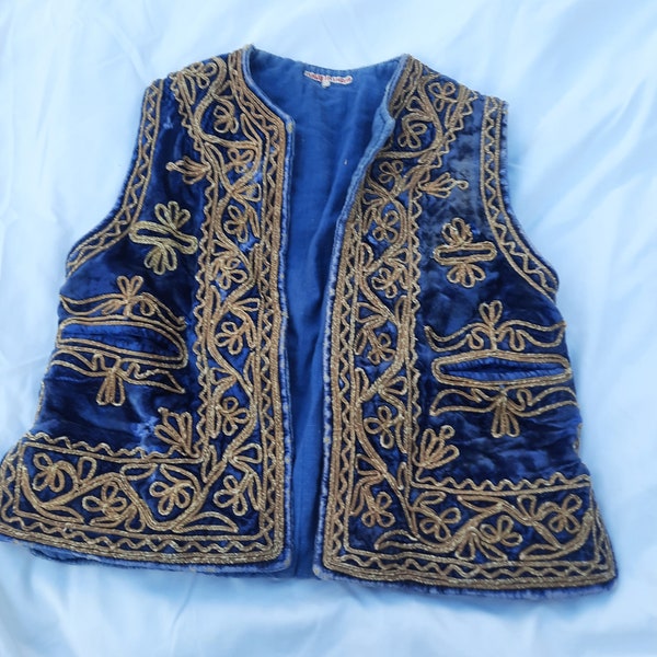 Gold Vest - Etsy