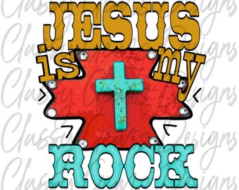 Jesus is My Rock | Etsy