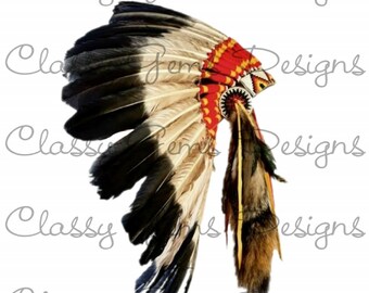 Comanche Headdress - Etsy