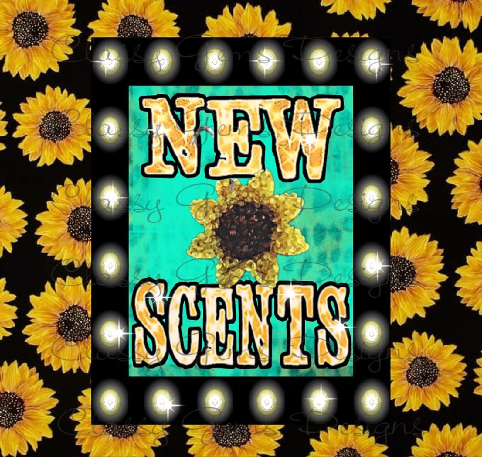 Freshies aroma Beads Cute Sunflower New Scents | Etsy