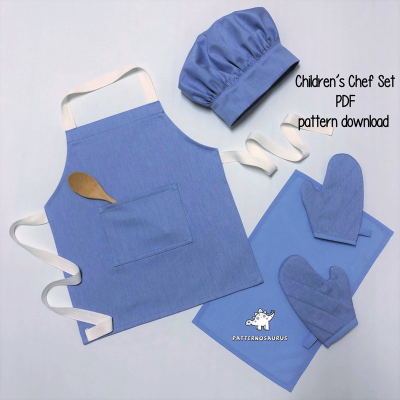 Apron Chef Hat Pattern - Etsy