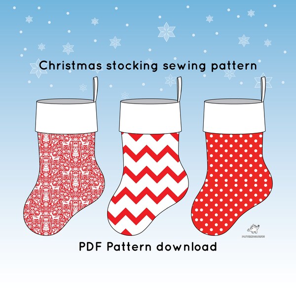 Stocking Pdf Pattern - Etsy