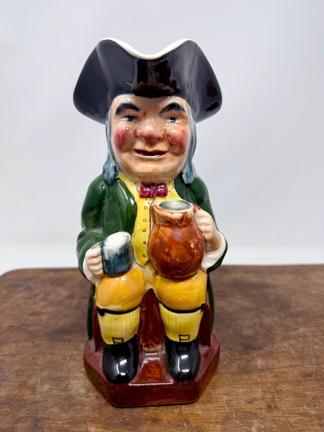 Vintage Kelsboro Ware English Character Mug/pitcher Toby Jug England - Etsy