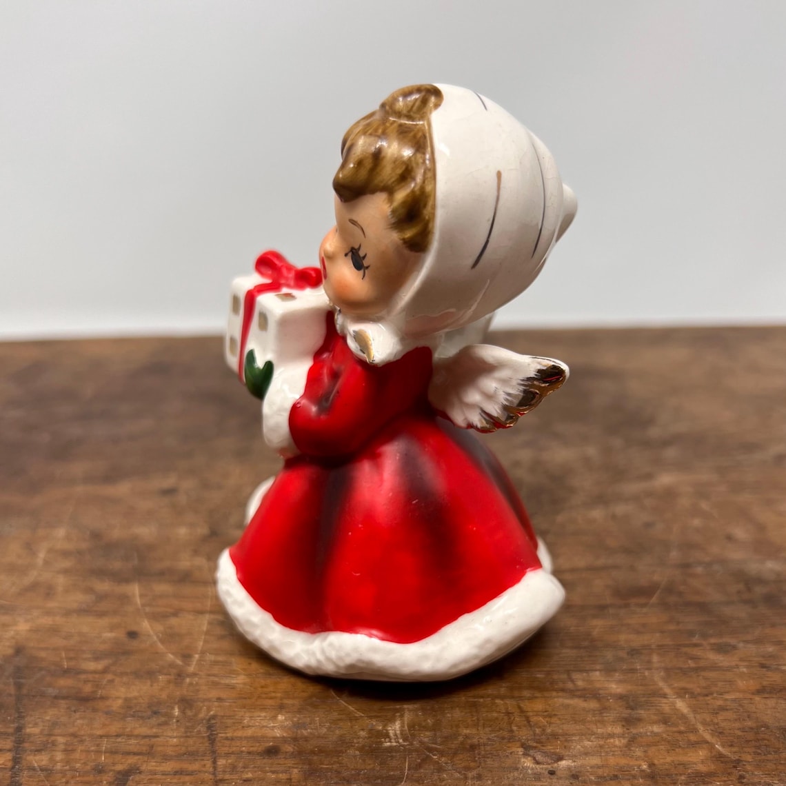 Vintage NAPCO Angel Christmas Figurine 1950 MCM Retro Angel Figurine ...