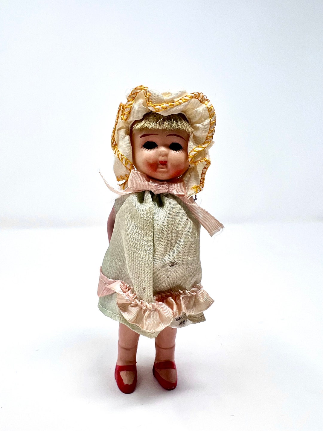 Vintage Porcelain Squeaker Doll, Japan - Etsy