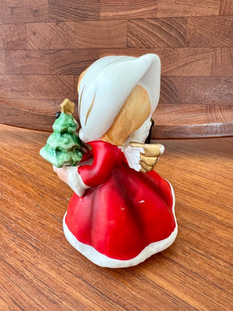 Vintage NAPCO Angel Christmas Figurine 1950 MCM Retro Angel Figurine ...