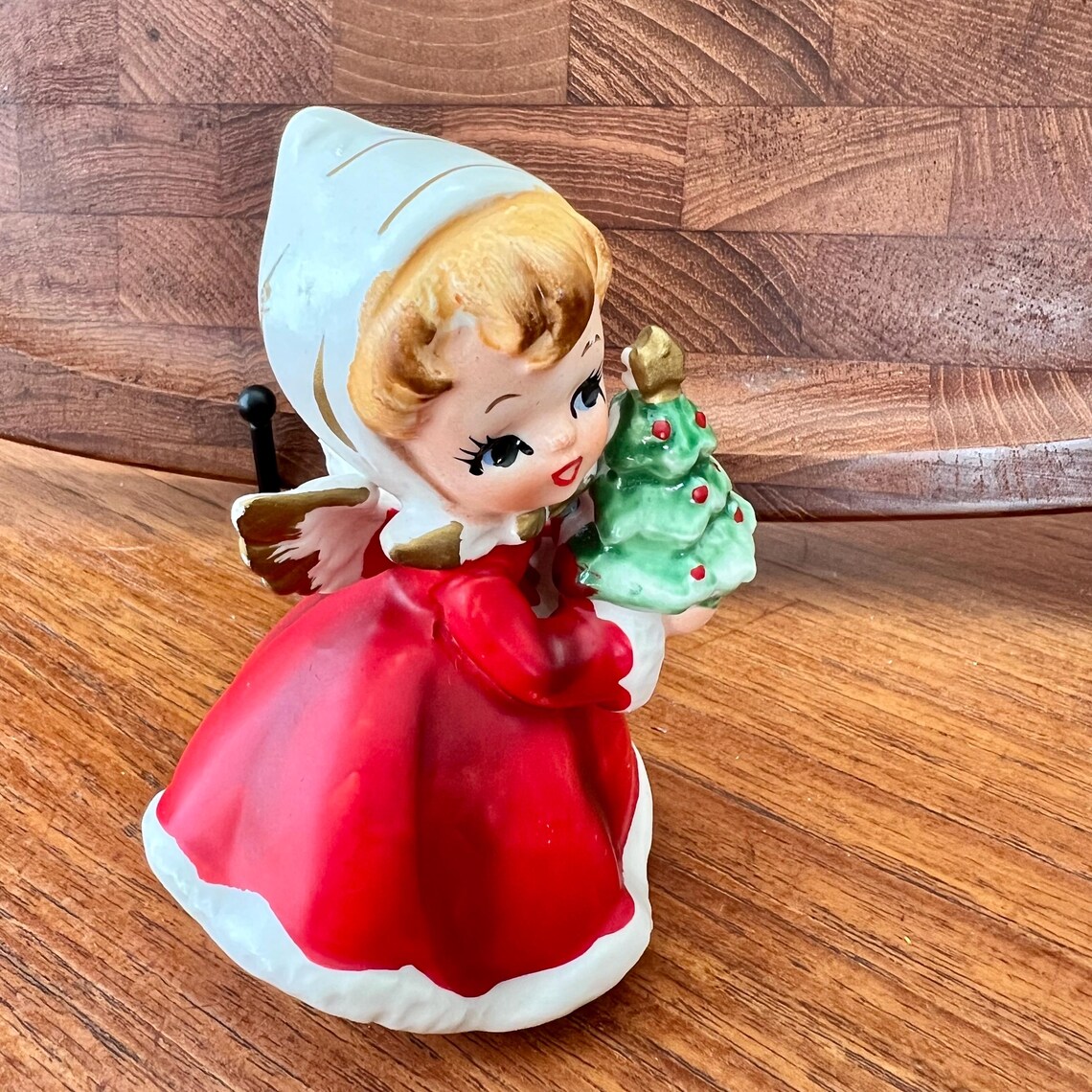 Vintage NAPCO Angel Christmas Figurine 1950 MCM Retro Angel Figurine ...