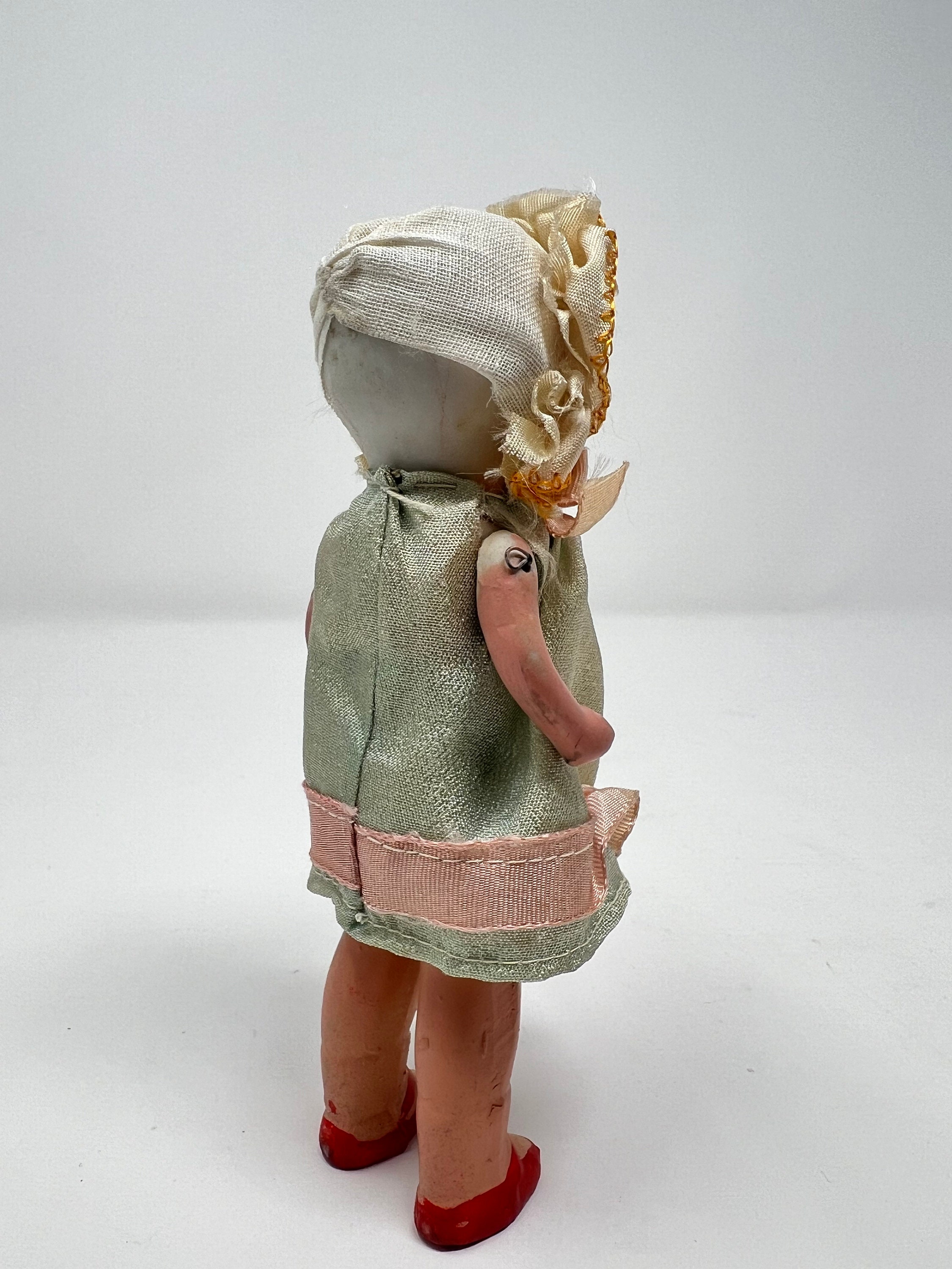 Vintage Porcelain Squeaker Doll, Japan - Etsy