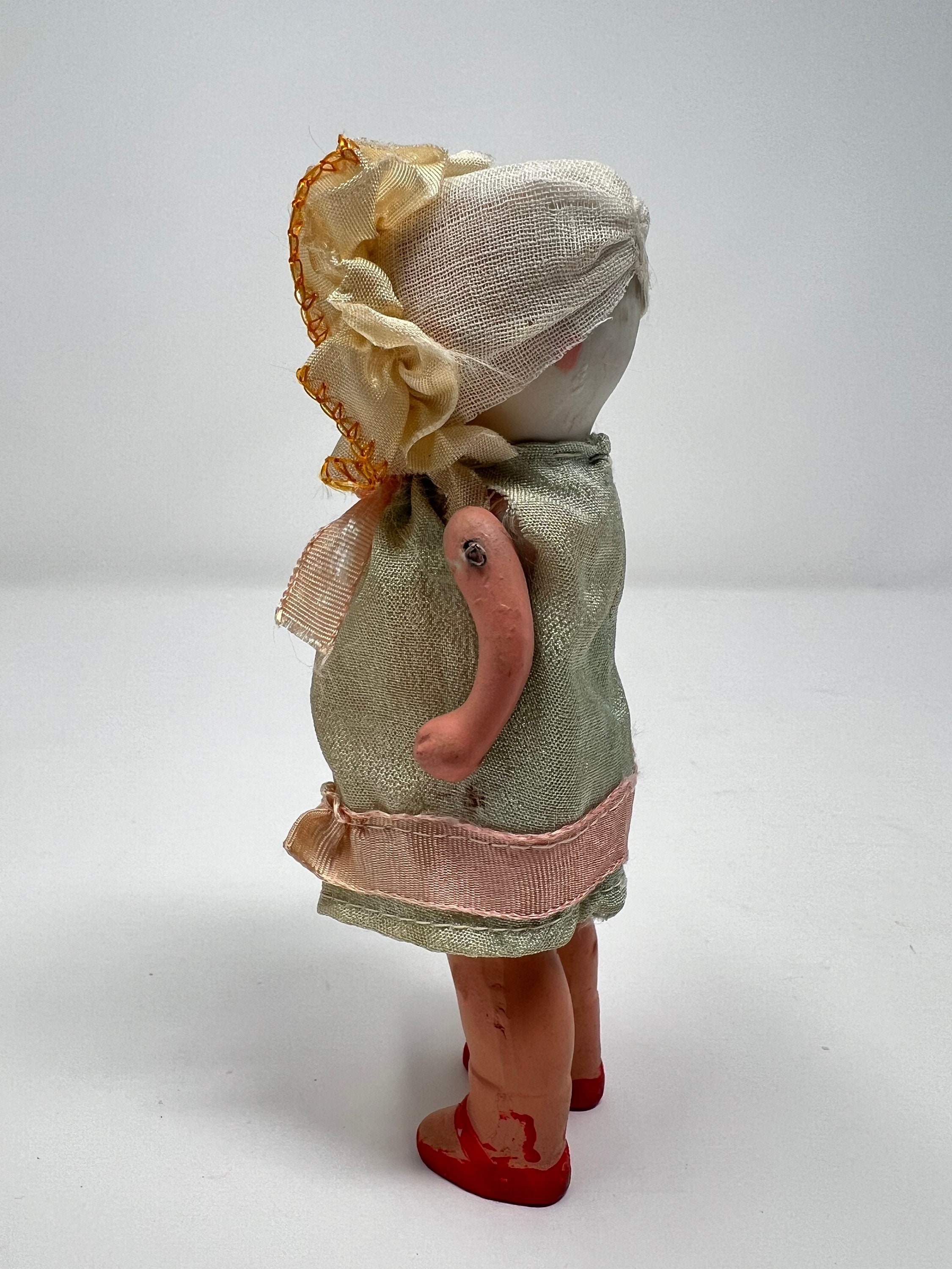 Vintage Porcelain Squeaker Doll, Japan - Etsy