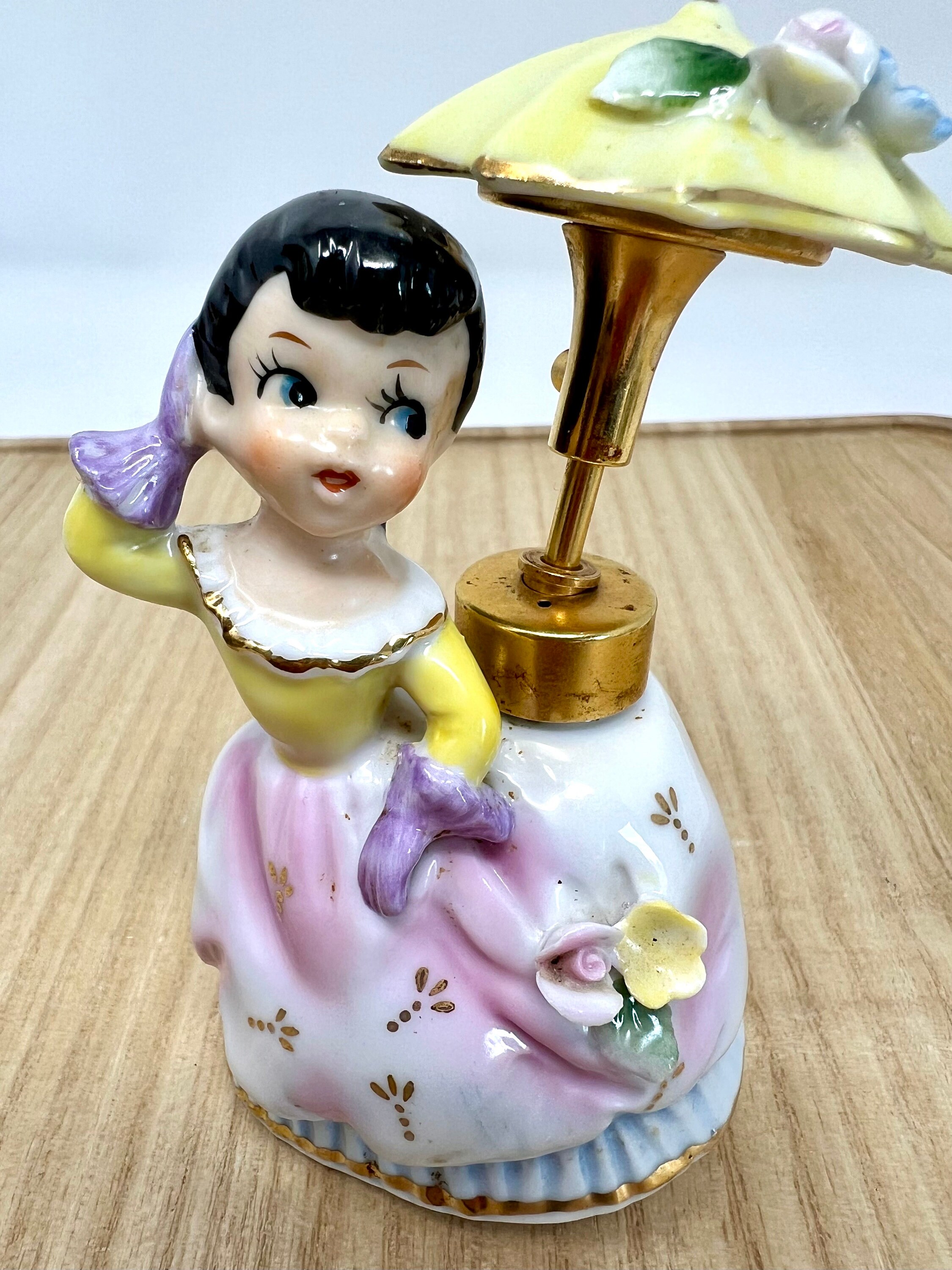 Vintage Japan Dev Umbrella Girl Perfume Spray Atomizer - Etsy