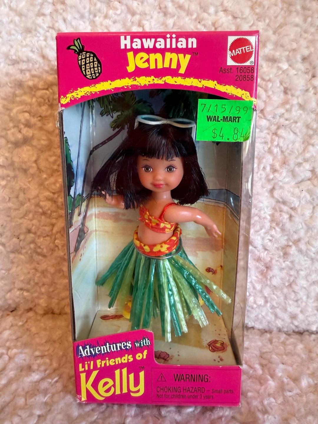 Vintage Mattel Barbie Li'l Friends of Kelly Hawaiian Jenny Doll - Etsy