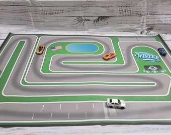 Dirt Track Playmat, Kids Christmas, Birthday Gift - Etsy