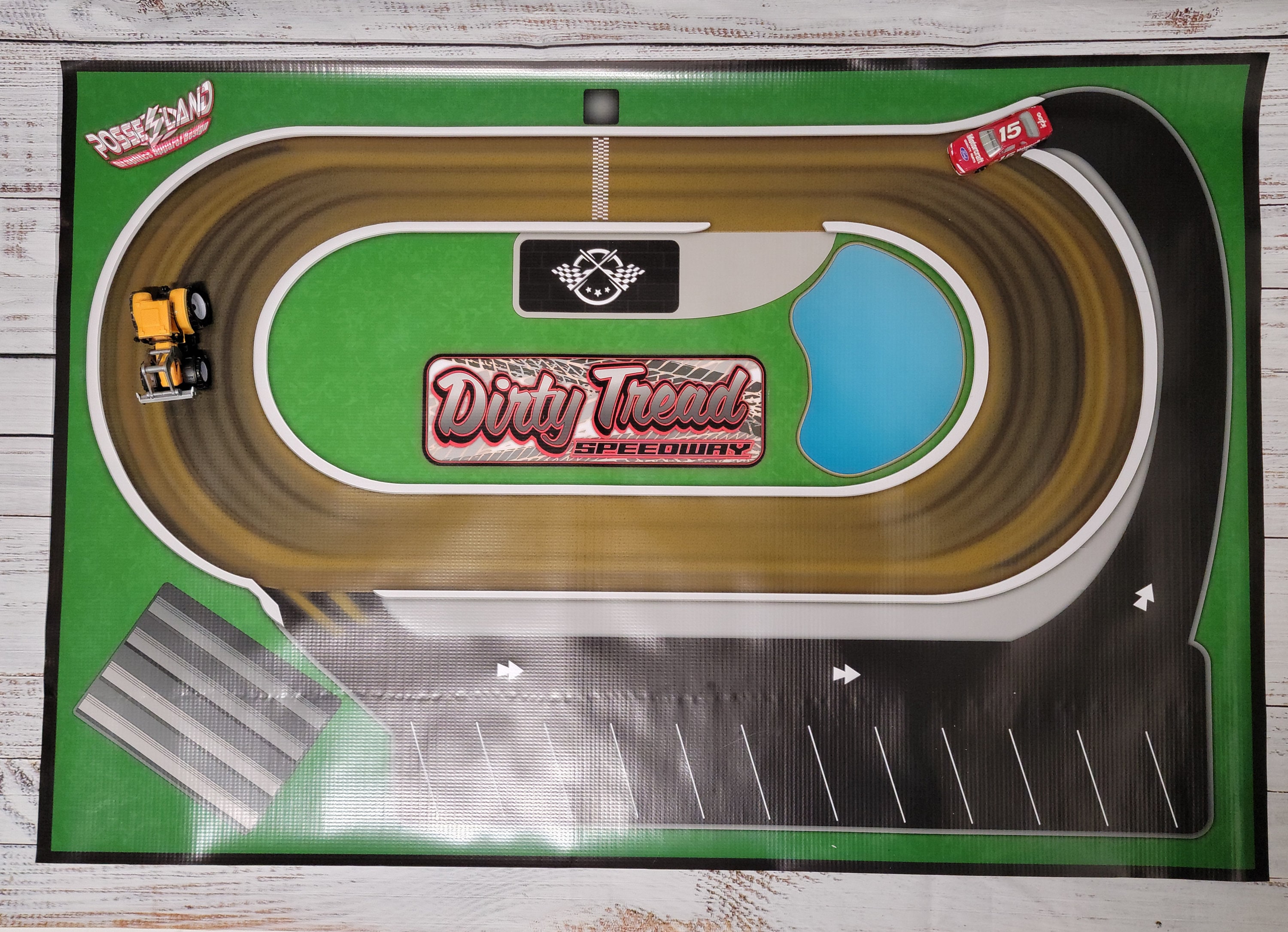 Dirt Track Playmat Kids Christmas Birthday Gift - Etsy