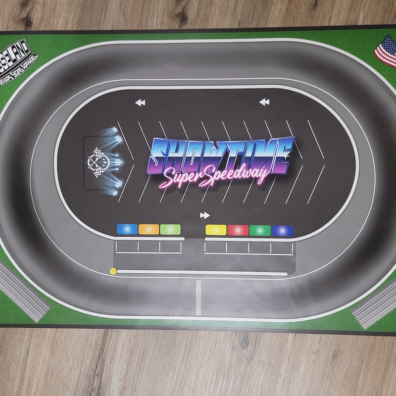 Race Track Rug - Etsy