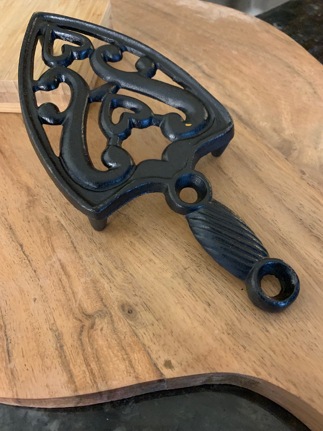 Wilton Vintage Sad Iron Trivet - Etsy