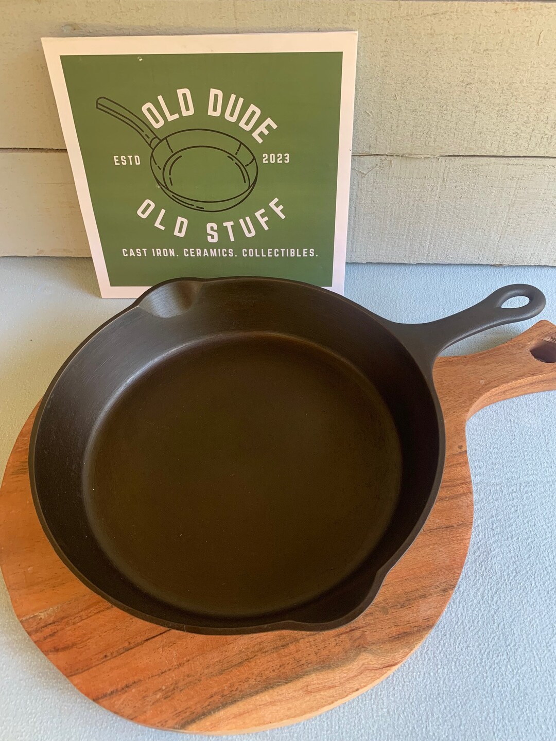 Puritan Cast Iron Skillet #8, 1504 - Etsy