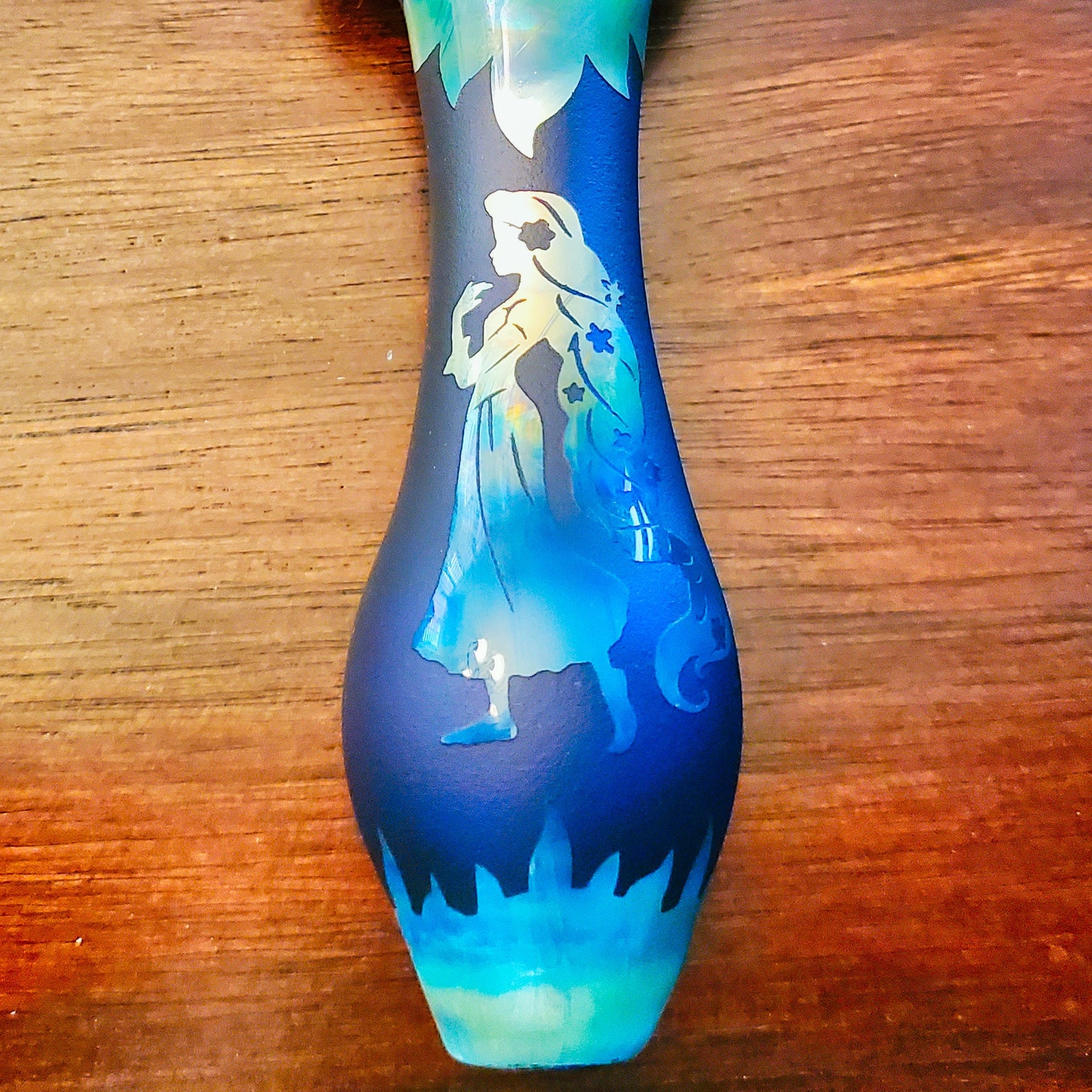 Tangled Rapunzel Fumed Glass Smoking Pipe - Etsy
