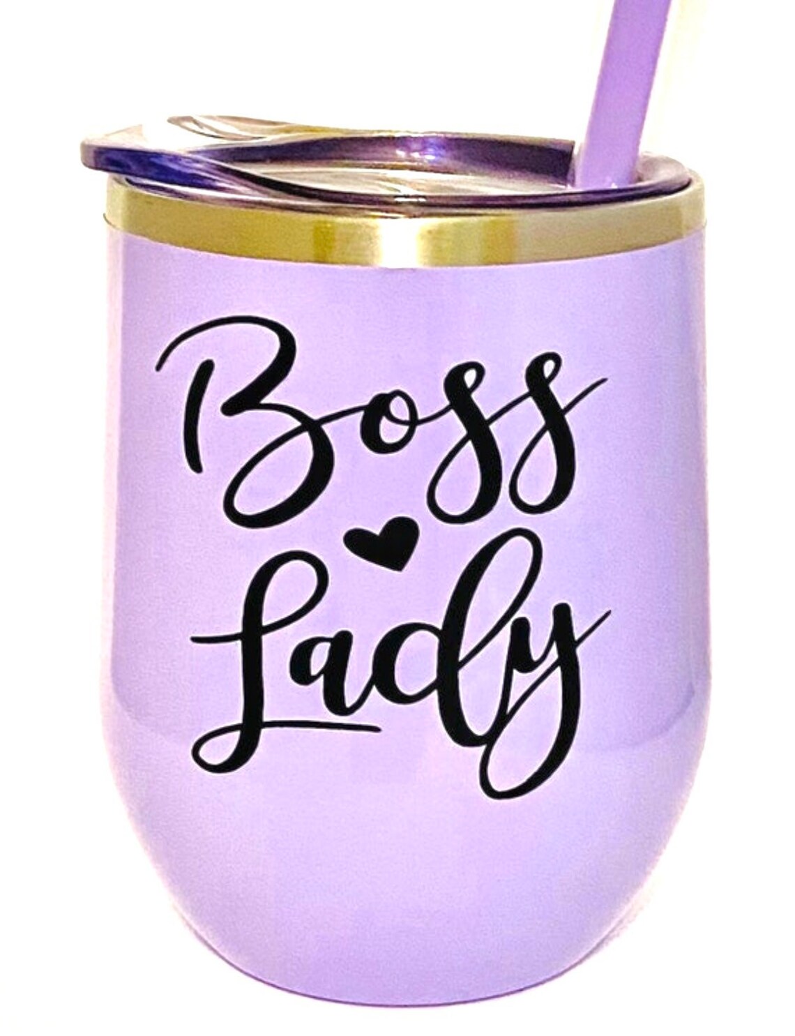 Boss Lady Wine Tumbler, Stainless Steel Insulated Tumbler, Promotion ...