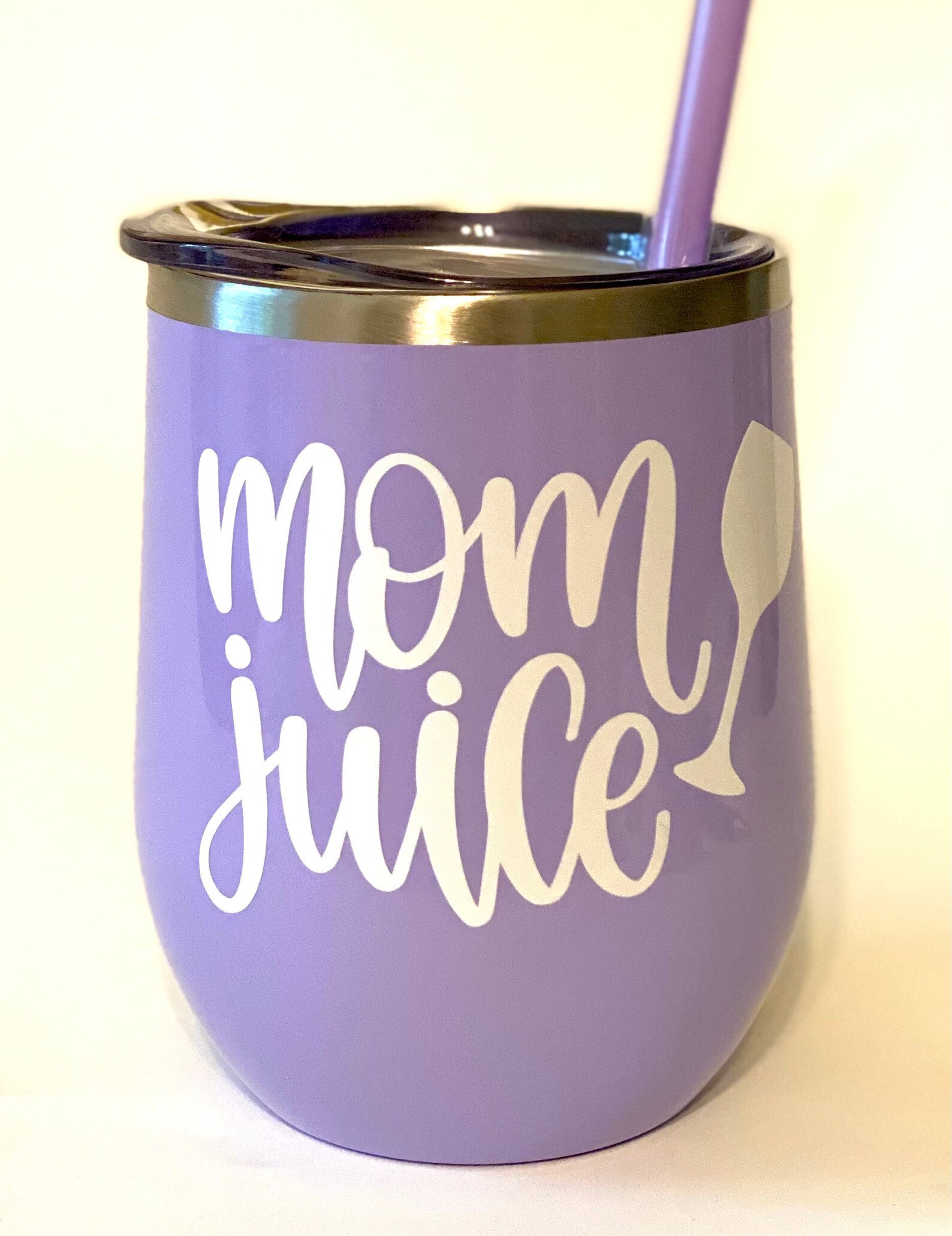 Mom Juice Wine Tumbler Mom Sippy Cup Funny Wine Glass Mom | Etsy