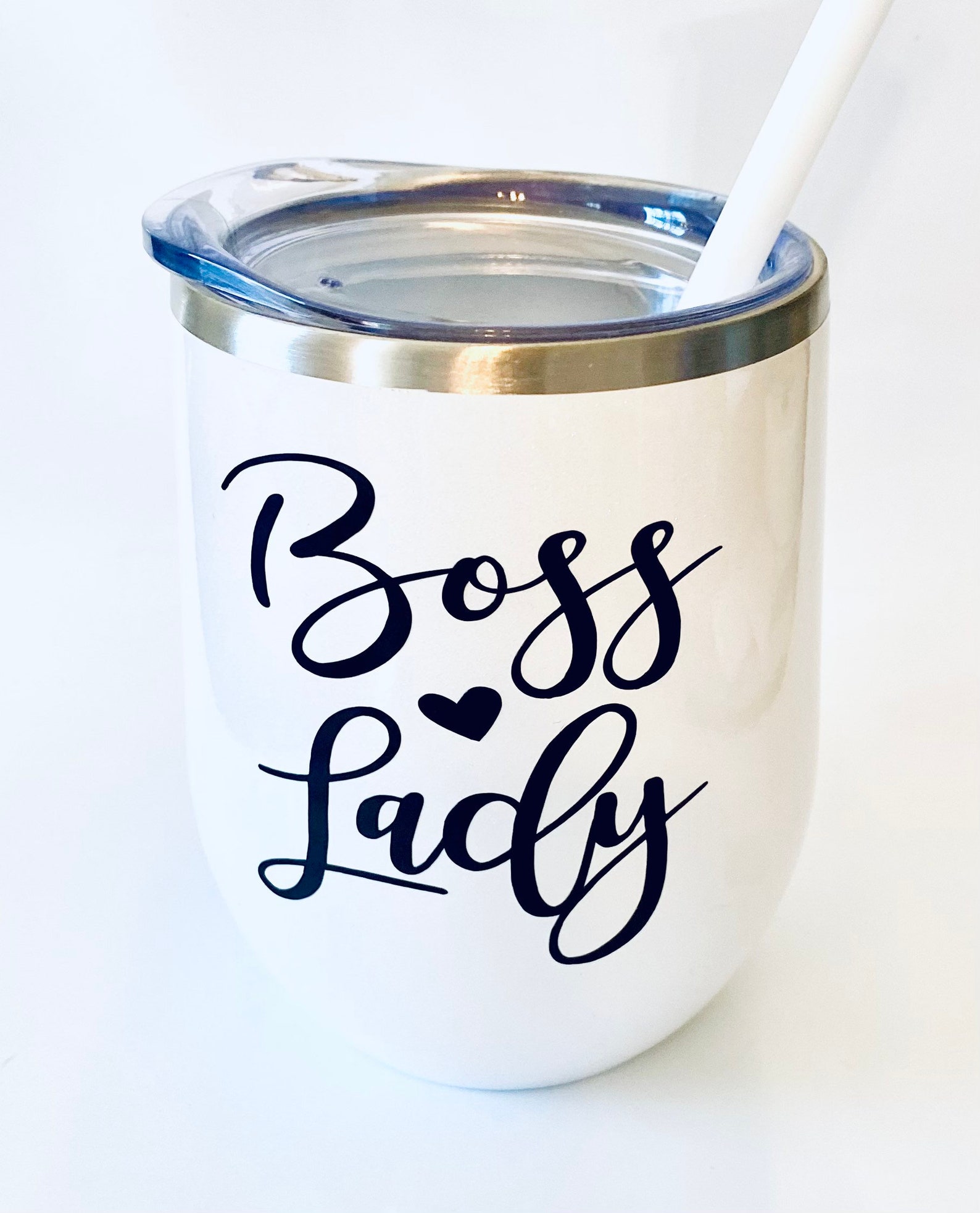 Boss Lady Wine Tumbler, Stainless Steel Insulated Tumbler, Promotion ...