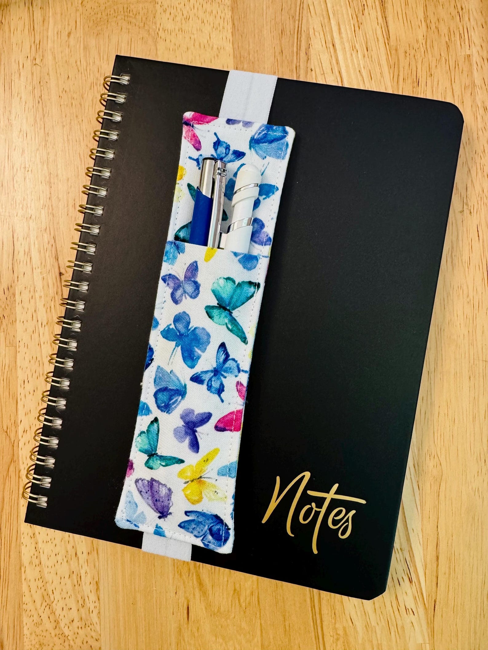 Fabric Pen Holder for Journal, Notebook and Planner, Pen Holder - Etsy