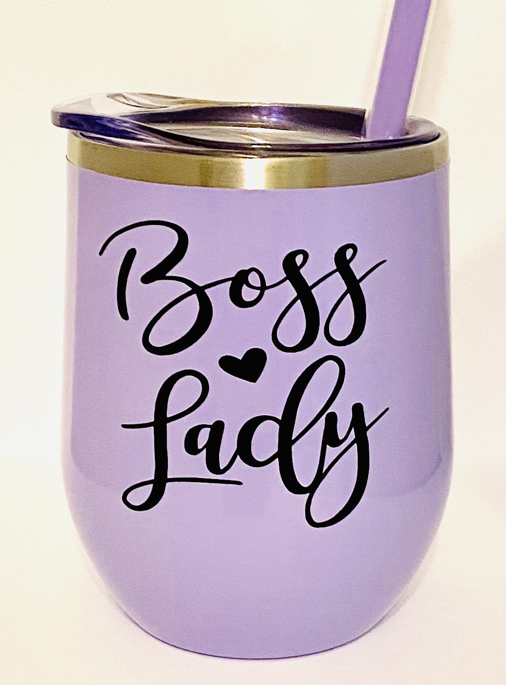 Boss Lady Stainless Wine Tumbler Boss Gift Boss Lady Gift | Etsy