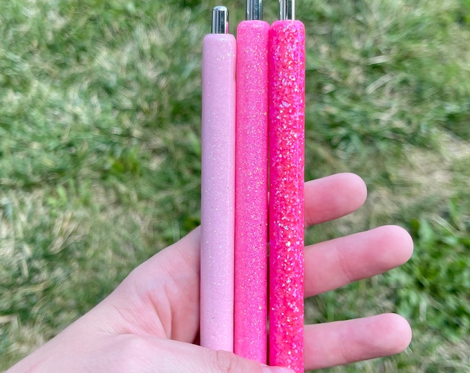 RTS Ready to Ship Glitter Pen Ink Joy Pen Pink Daisy Daisies Flowers ...