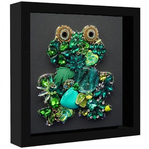 Frog Shadowbox Framed - Etsy