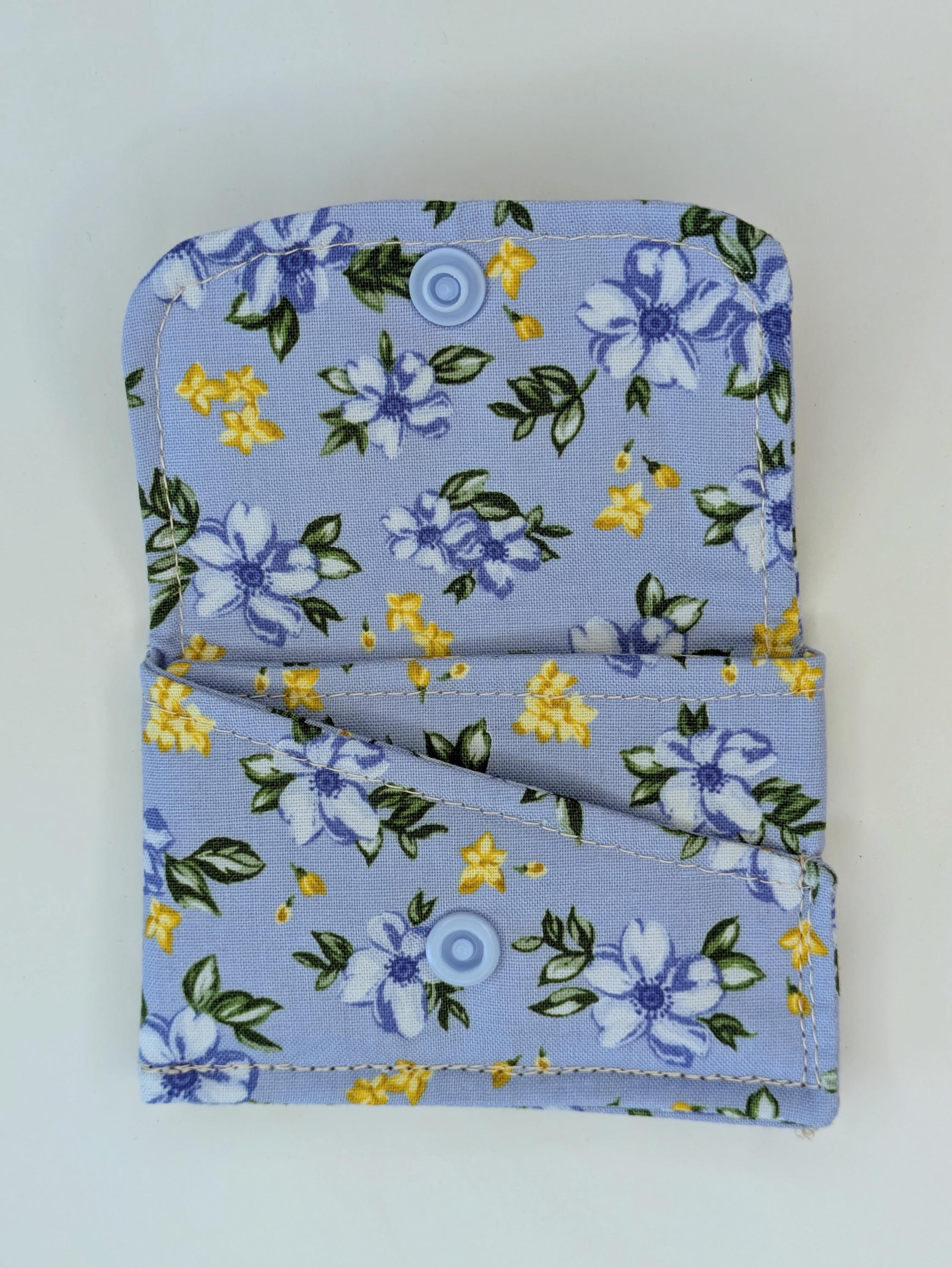 Mini Fabric Wallet or Gift Card Holder, Floral and Botanical Fabric - Etsy