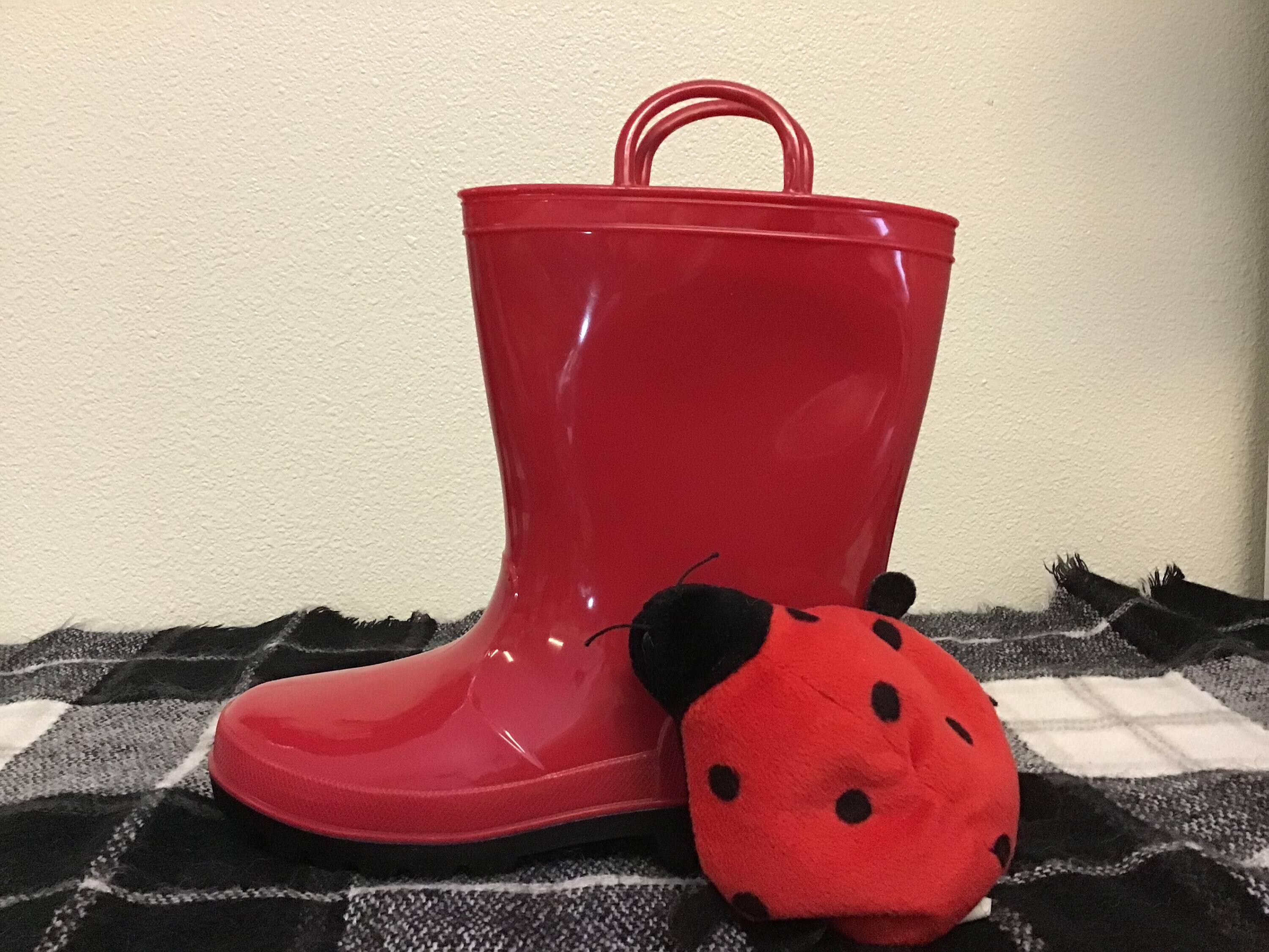 Ladybug Rain Boot Wreath, Farmhouse, Country Design, Collectible ...