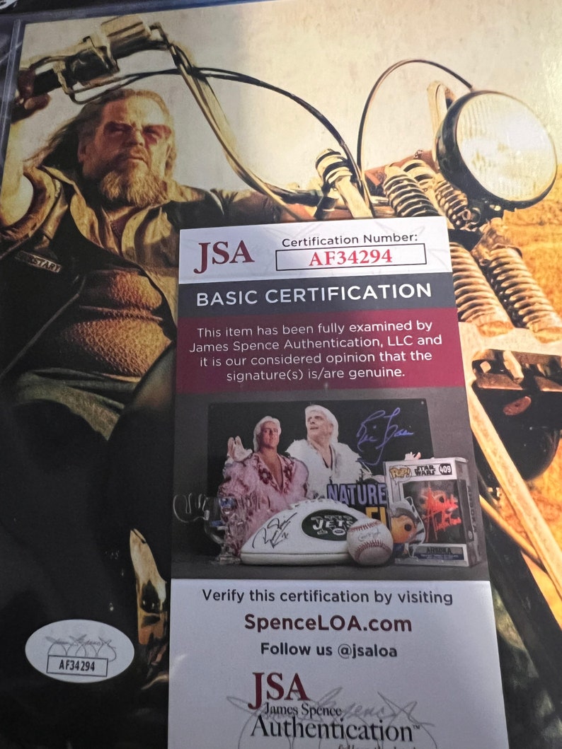 Autographed Mark Boone Bobby Munson Sons of Anarchy 8x10inch - Etsy