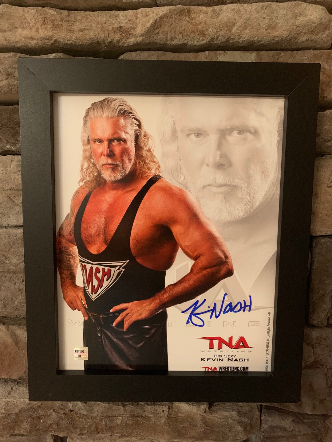 Autographed Kevin Nash Diesel 8x10inch Framed Photo With JSA - Etsy
