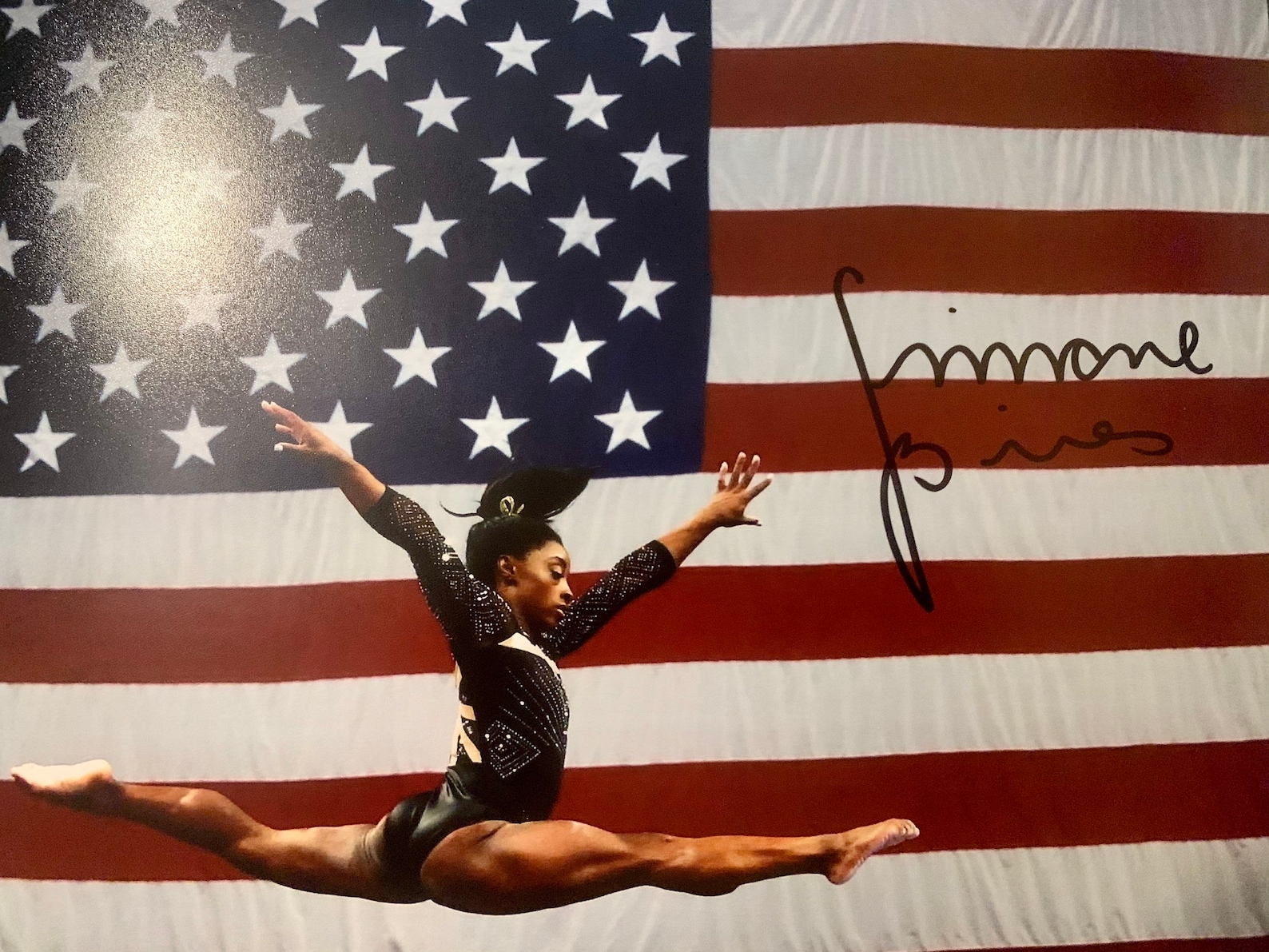 Autographed Simone Biles 8x10inch Framed Photo With JSA COA. - Etsy