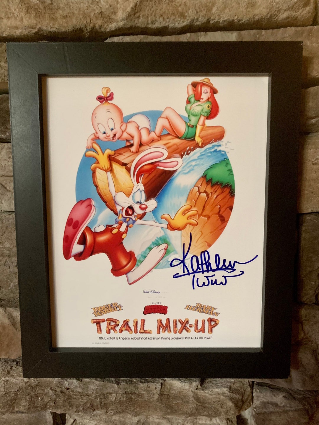 Autographed Kathleen Turner Voice of Jessica Rabbit. Who - Etsy