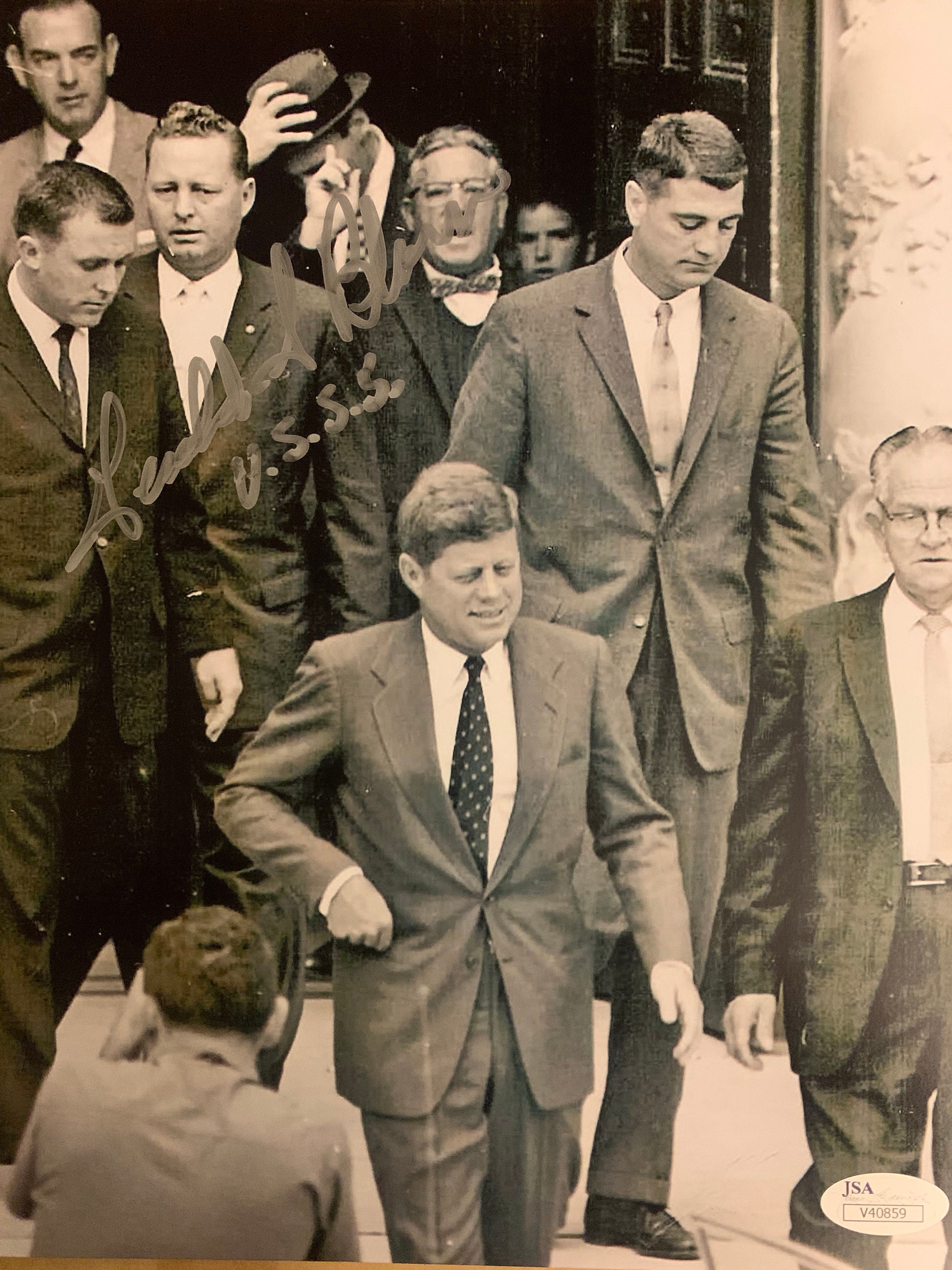 Autographed Gerald Blain Secret Service Agent During JFK | Etsy