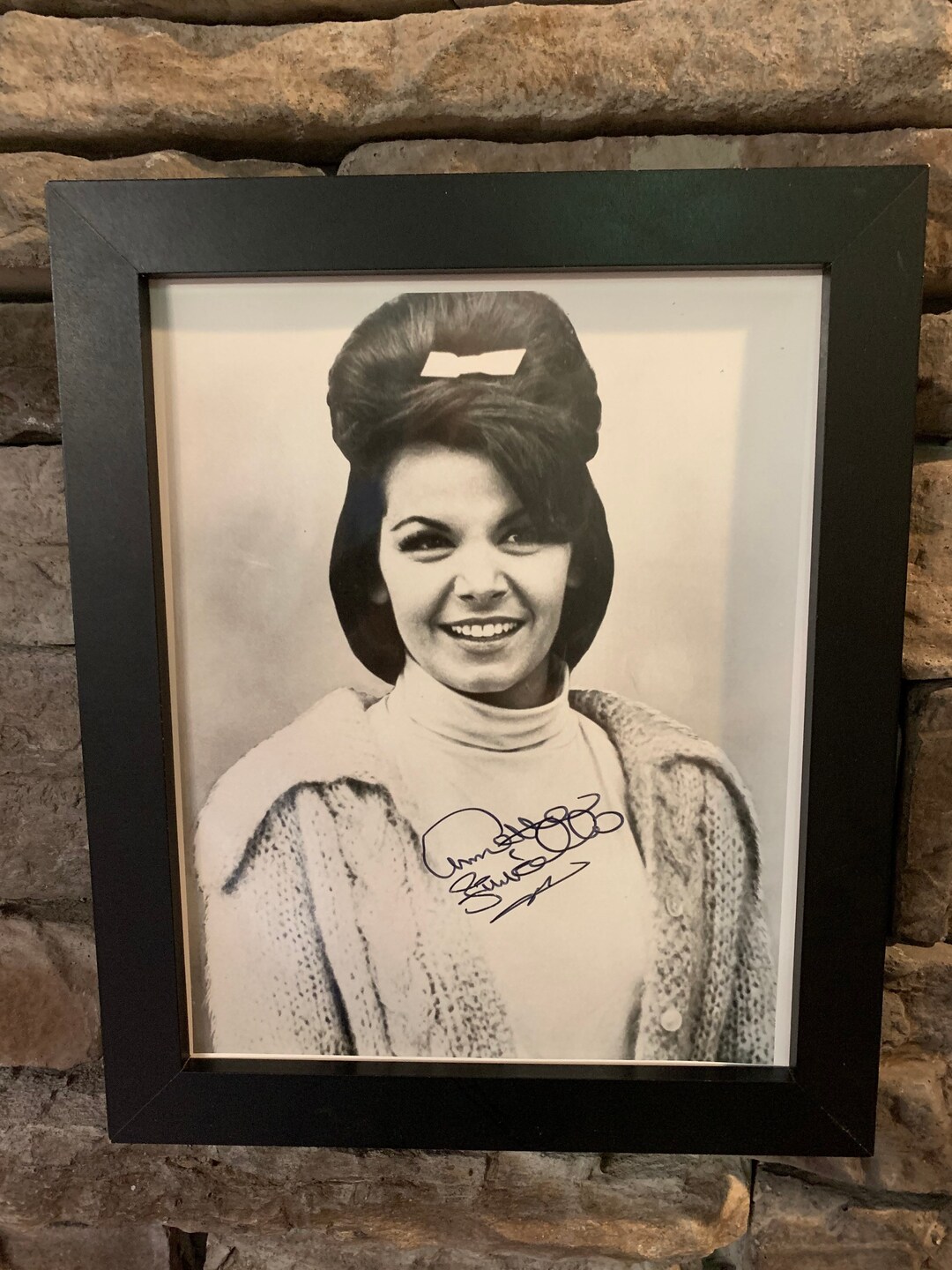 Autographed Annette Funicello 8x10inch Framed Photo With Coa. - Etsy