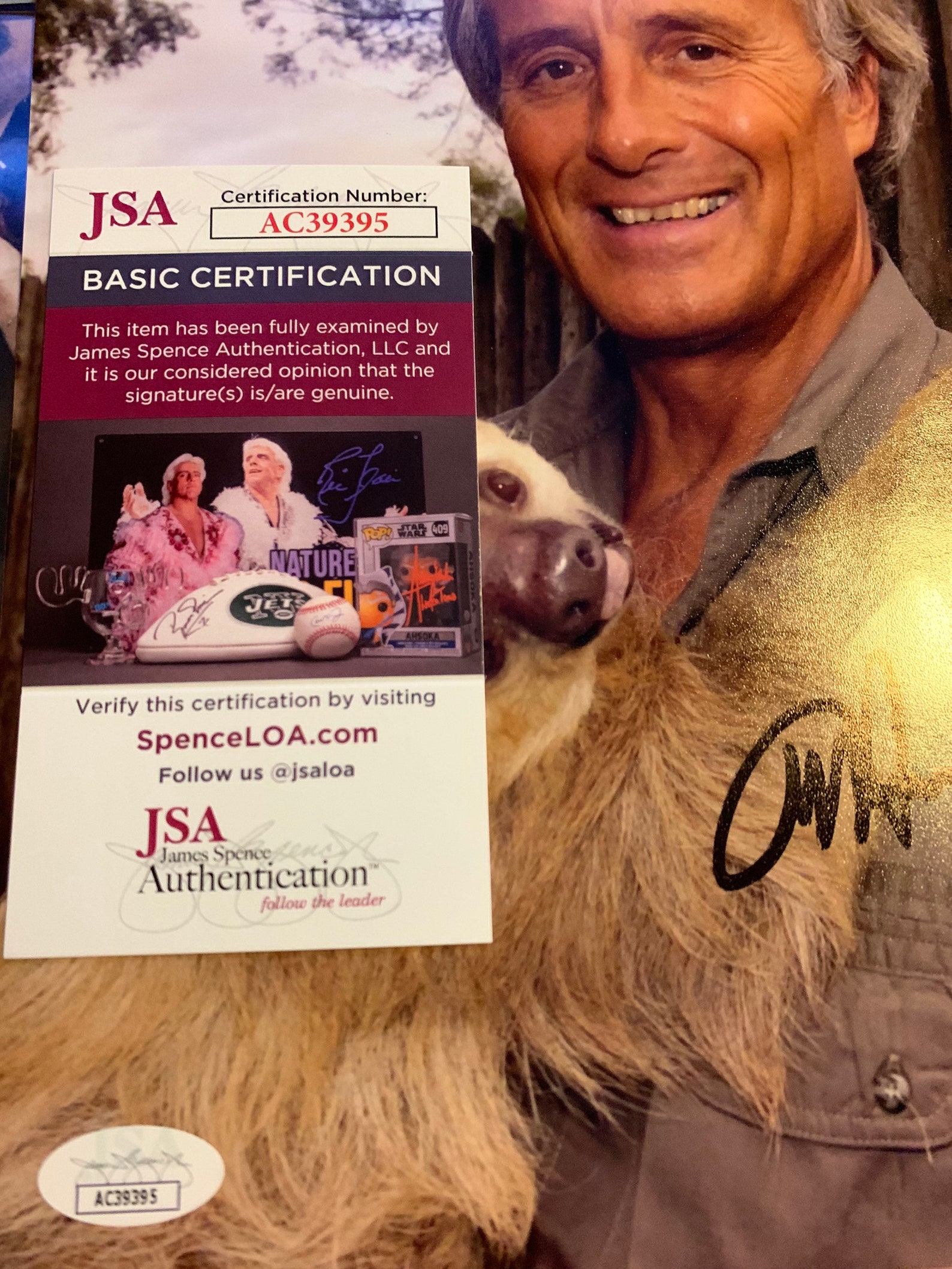 Autographed Jack Hanna Framed 8x10inch Photo With JSA COA. - Etsy