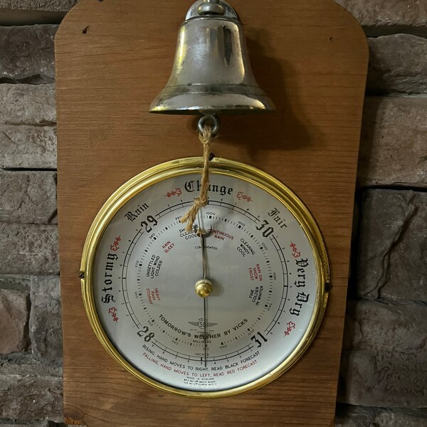 Weather House Barometer - Etsy