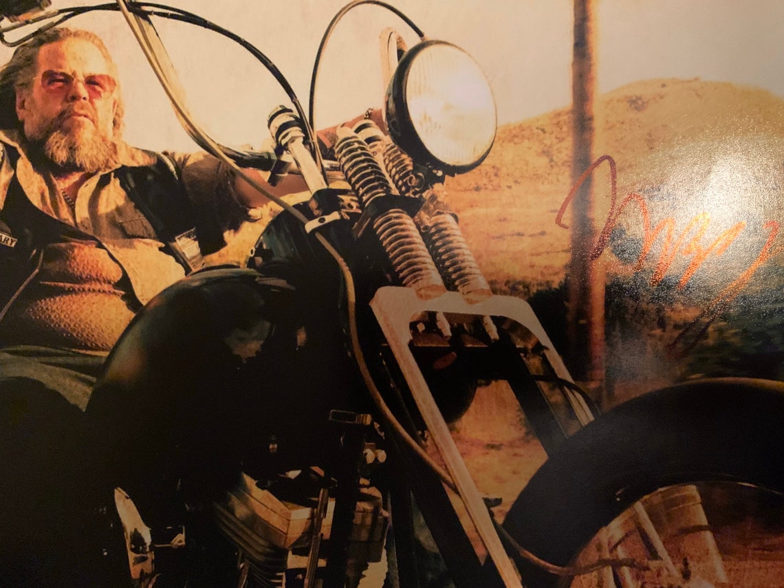 Autographed Mark Boone Bobby Munson Sons of Anarchy 8x10inch | Etsy