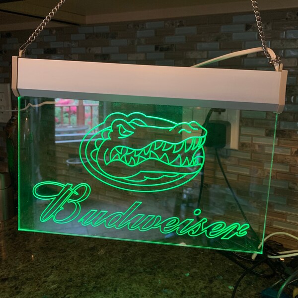 Budweiser Vintage Bar Light - Etsy