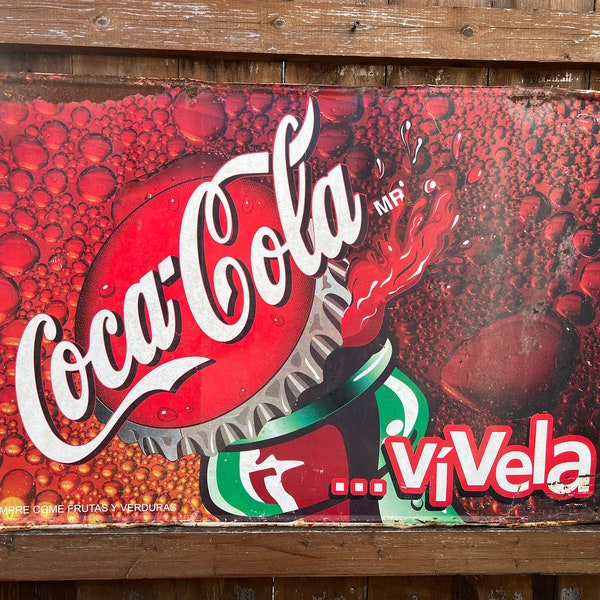 Mexican Coca Cola Sign - Etsy