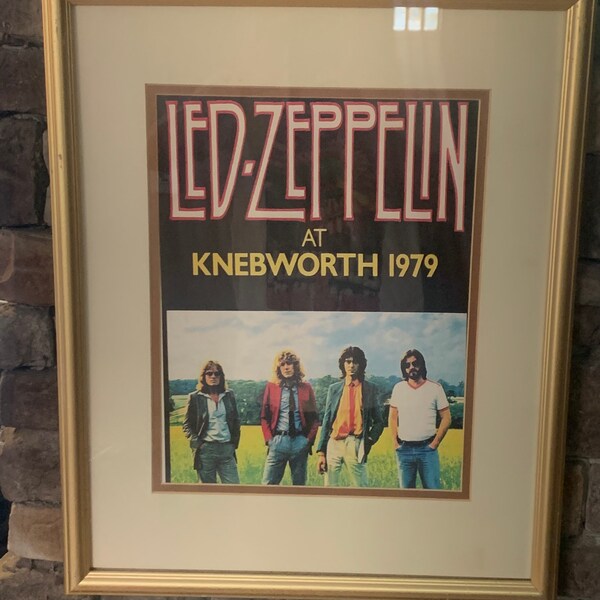 Led Zeppelin Concert Poster - Etsy