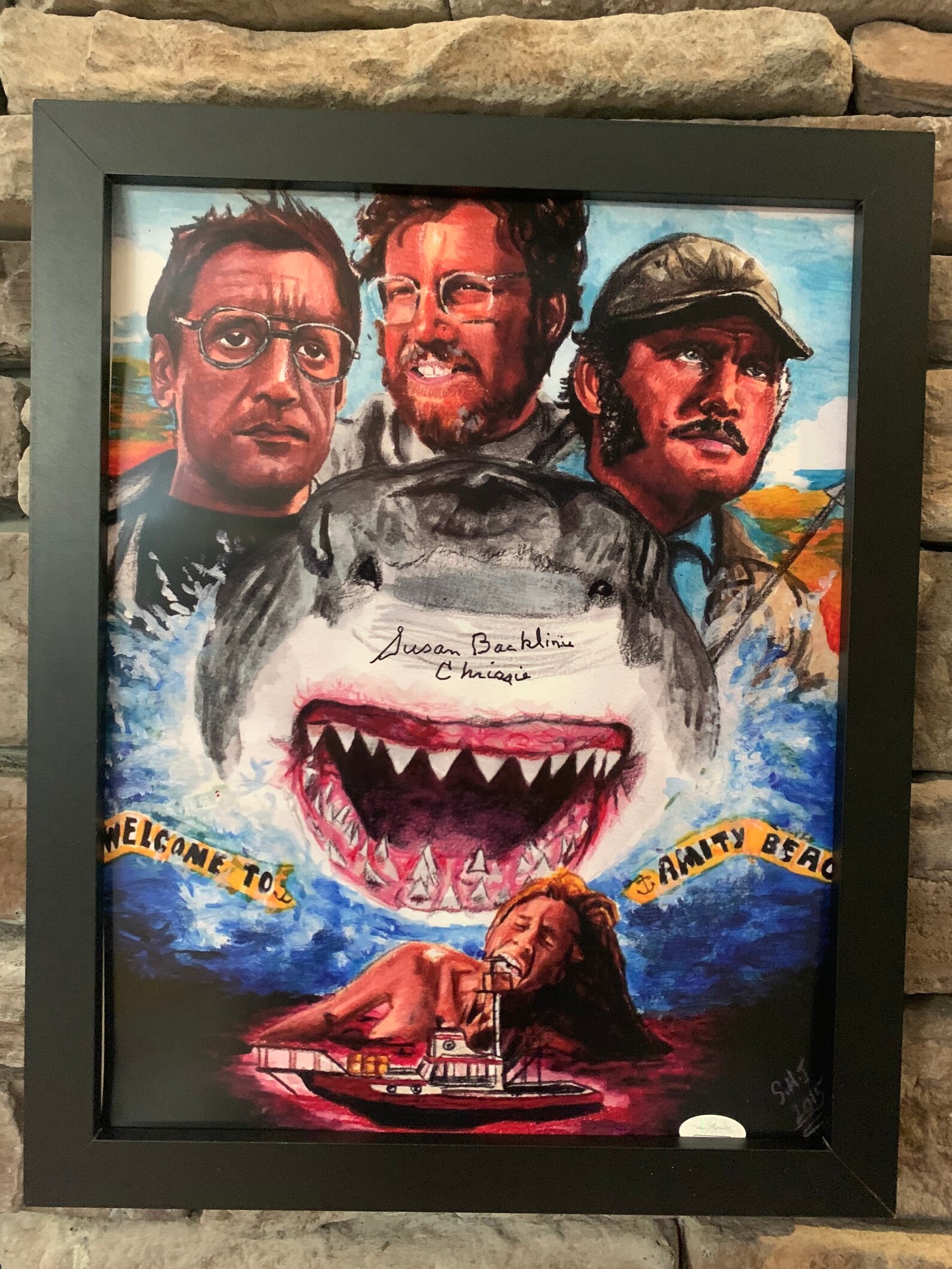 Autographed Jaws First Victim chrissy Susan Backlinie - Etsy
