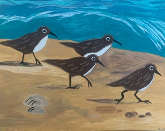Shore Bird Art - Etsy